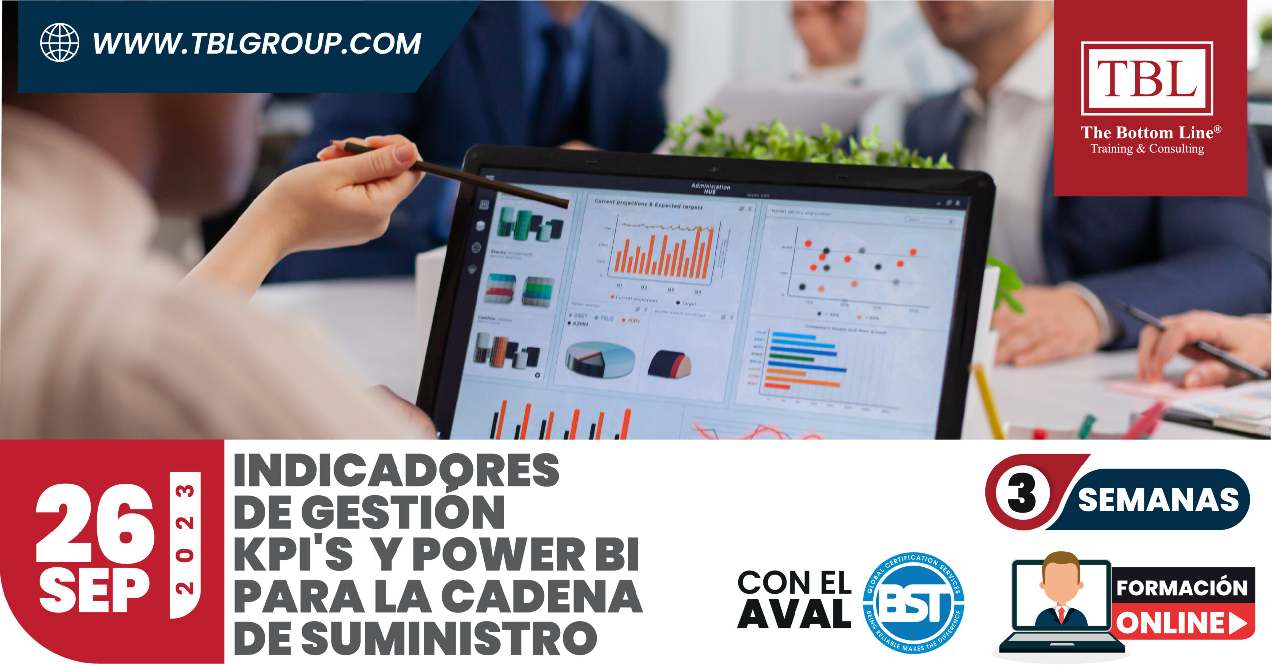 Indicadores de Gestión KPI’s y Power BI para la Cadena de Suministro – TBL