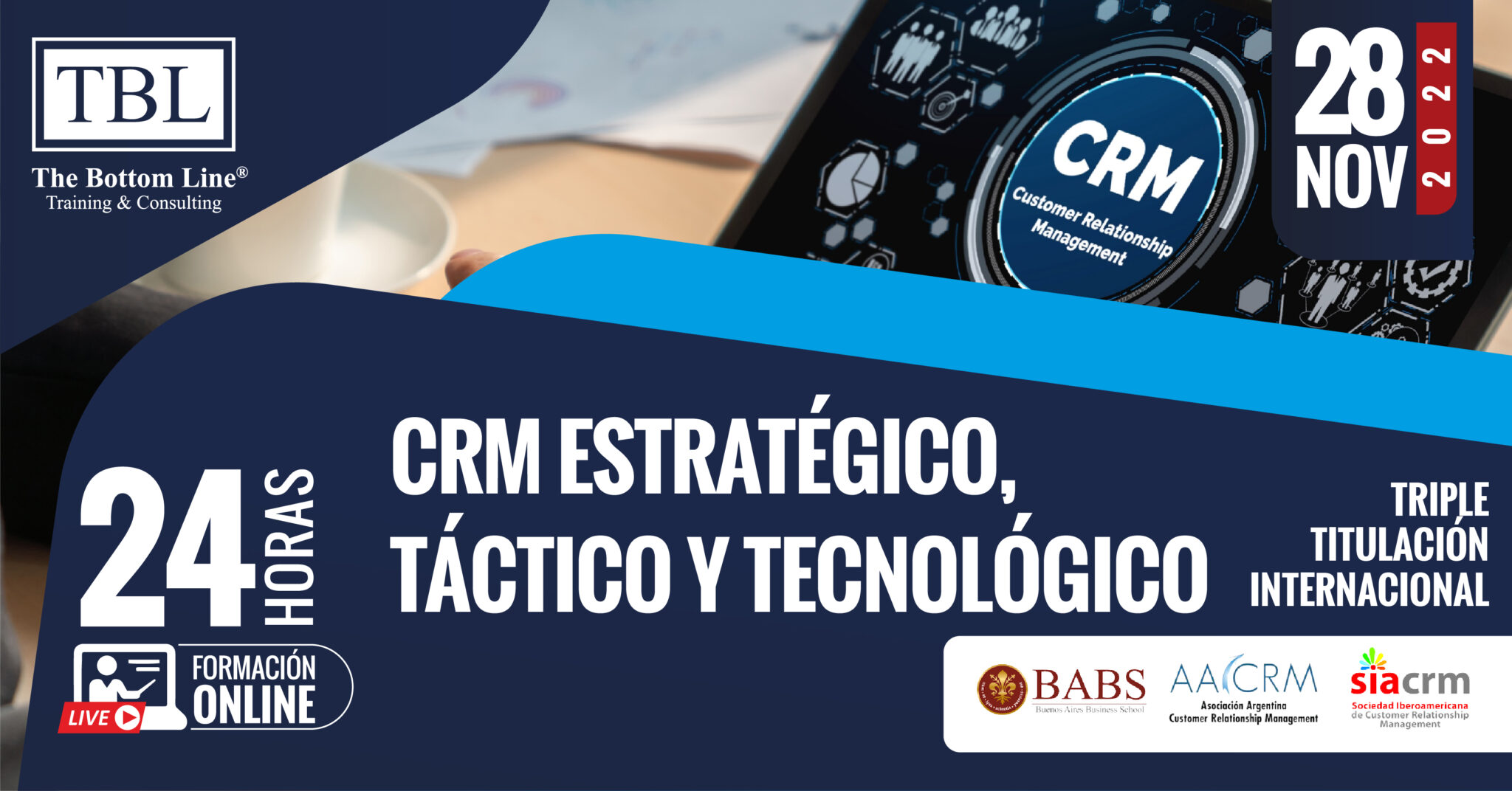 CRM Estratégico, táctico y tecnológico – TBL